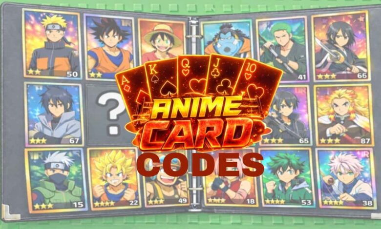 Anime Card Collection: Active Code for January 2026 on Roblox – Pixel ...